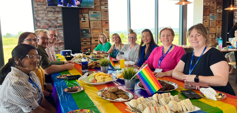 We celebrate Pride with tea party to show the importance of supporting LGBTQ+ community | LiveWest